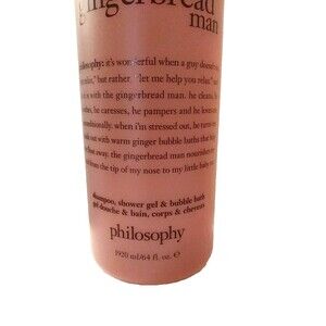 Philosophy | Bath & Body | Philosophy 64oz The Gingerbread Man Shampoo ...